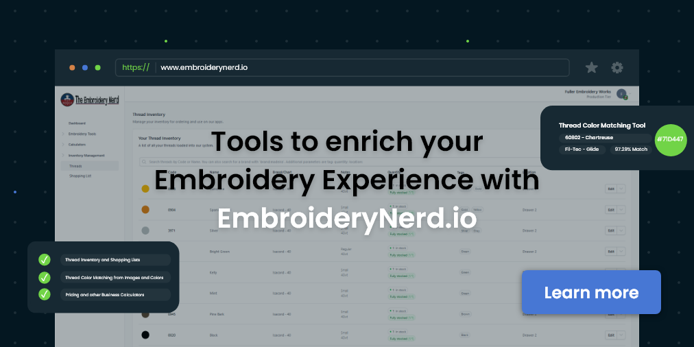 Login | EmbroideryNerd.io